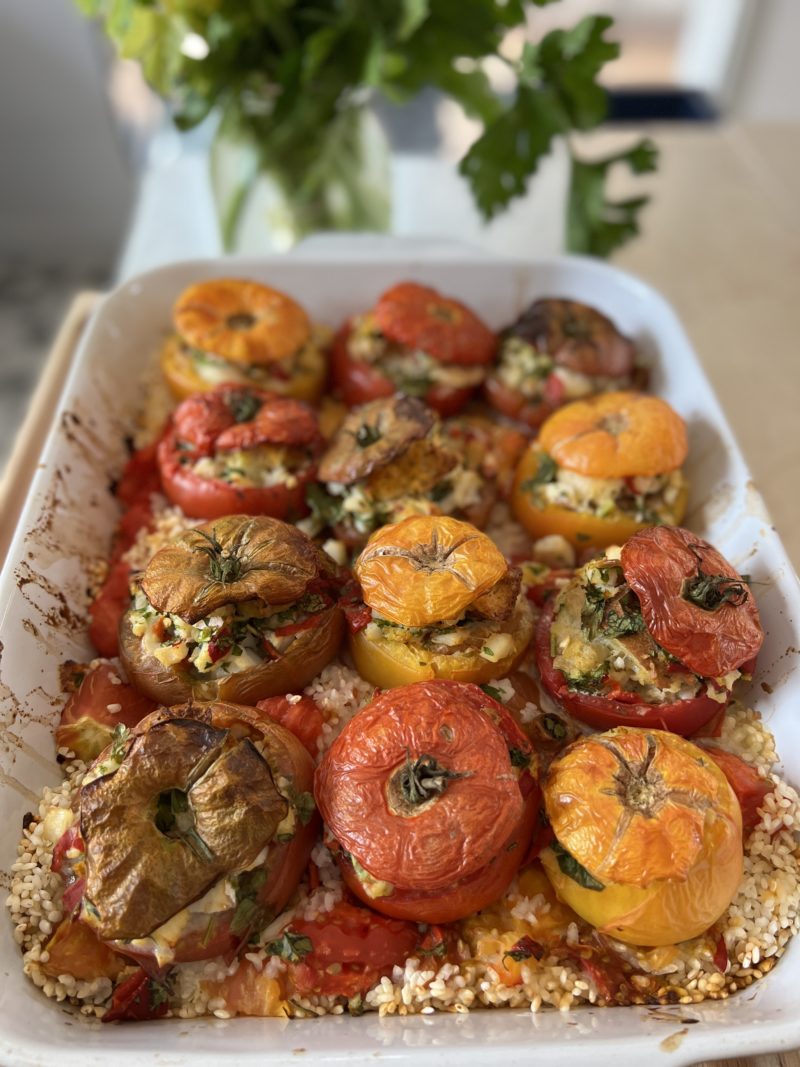 Recette originale de tomates farcies à la morue- Cookingout