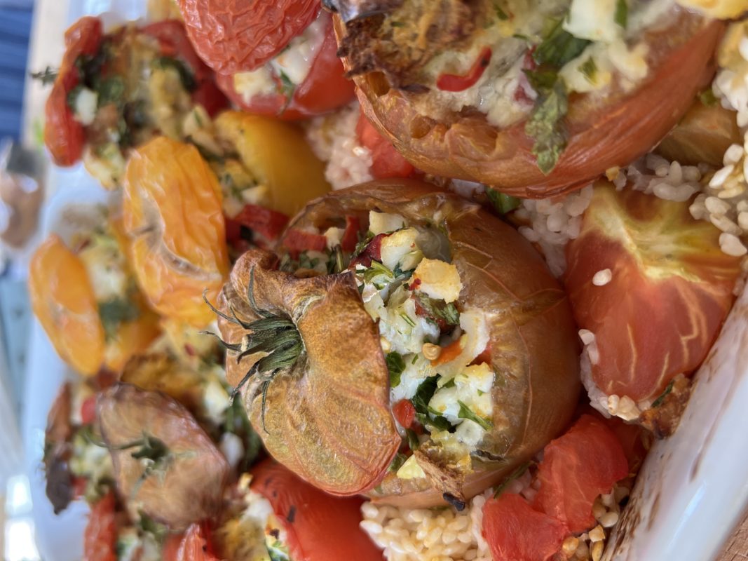 Recette originale de tomates farcies à la morue- Cookingout
